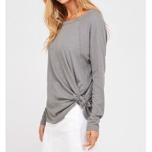 Tops | Black Ribbed Essential Top | Poshmark